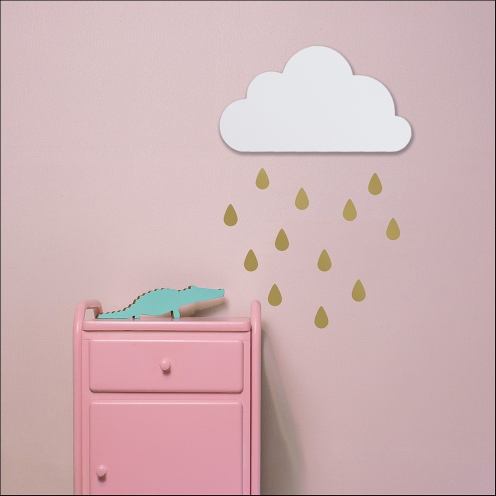 In de wolken met de nieuwe babykamer, leuke wolken accessoires